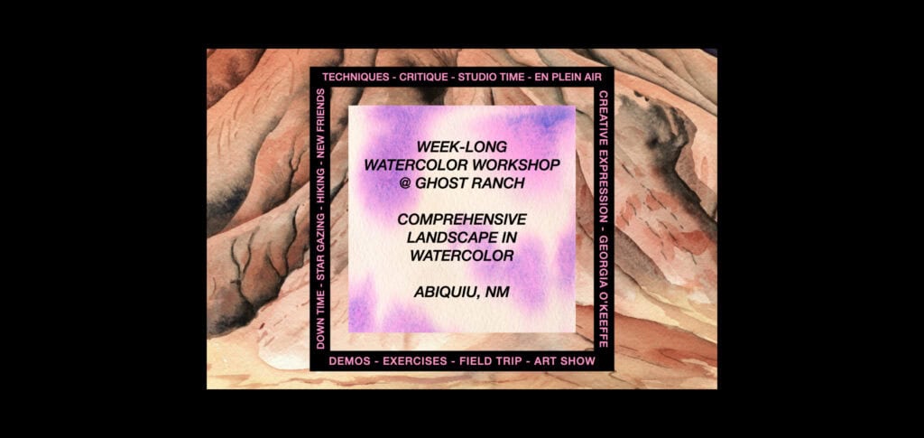 Comprehensive Landscape in Watercolor with Sean Hudson - G25070215 ...